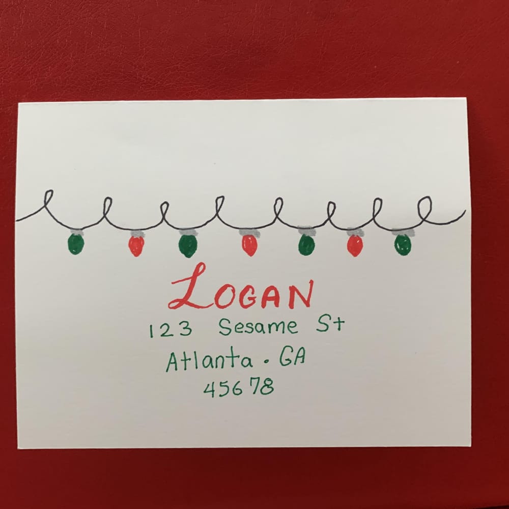 Easy Peasy Christmas Envelopes | Skillshare Student Project