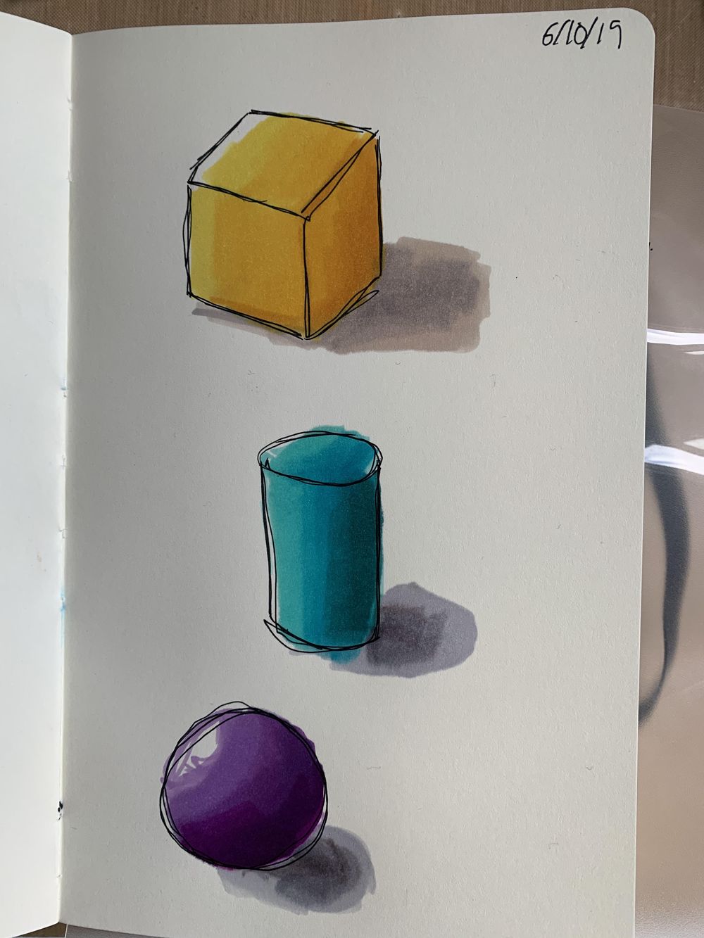 Shape practice | Skillshare Student Project