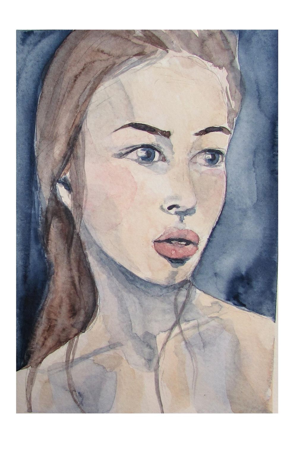 Watercolor Portrait | Skillshare Student Project