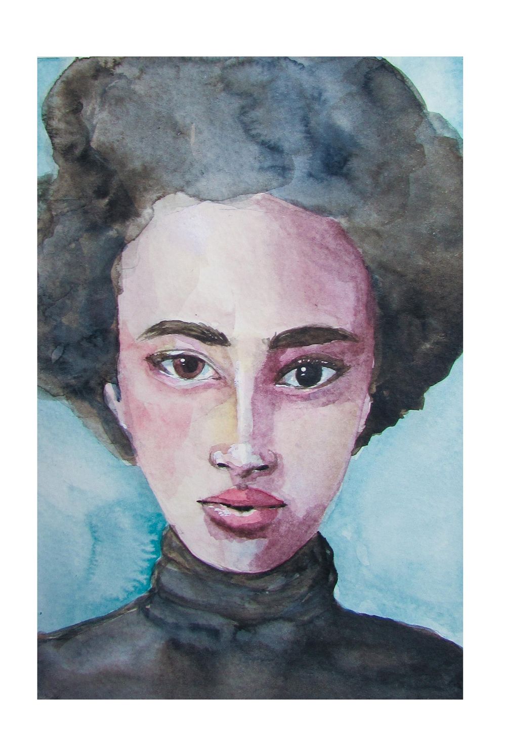 Watercolor Portrait | Skillshare Student Project