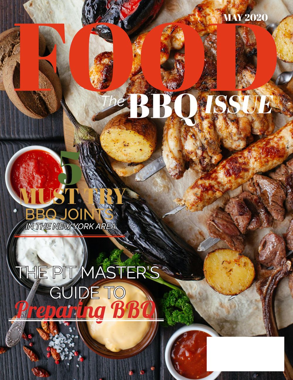 Hamburger AD and Food Magazine | Skillshare Student Project