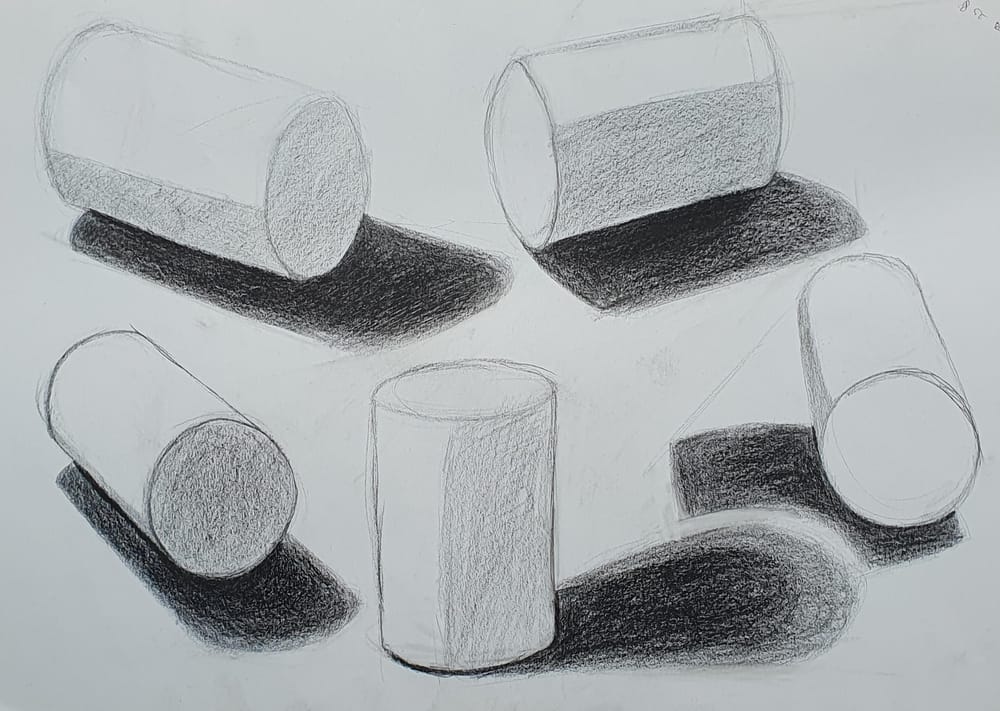 Shading Fundamentals / Drawing with Dramatic Light and Shadow | Skillshare Student Project