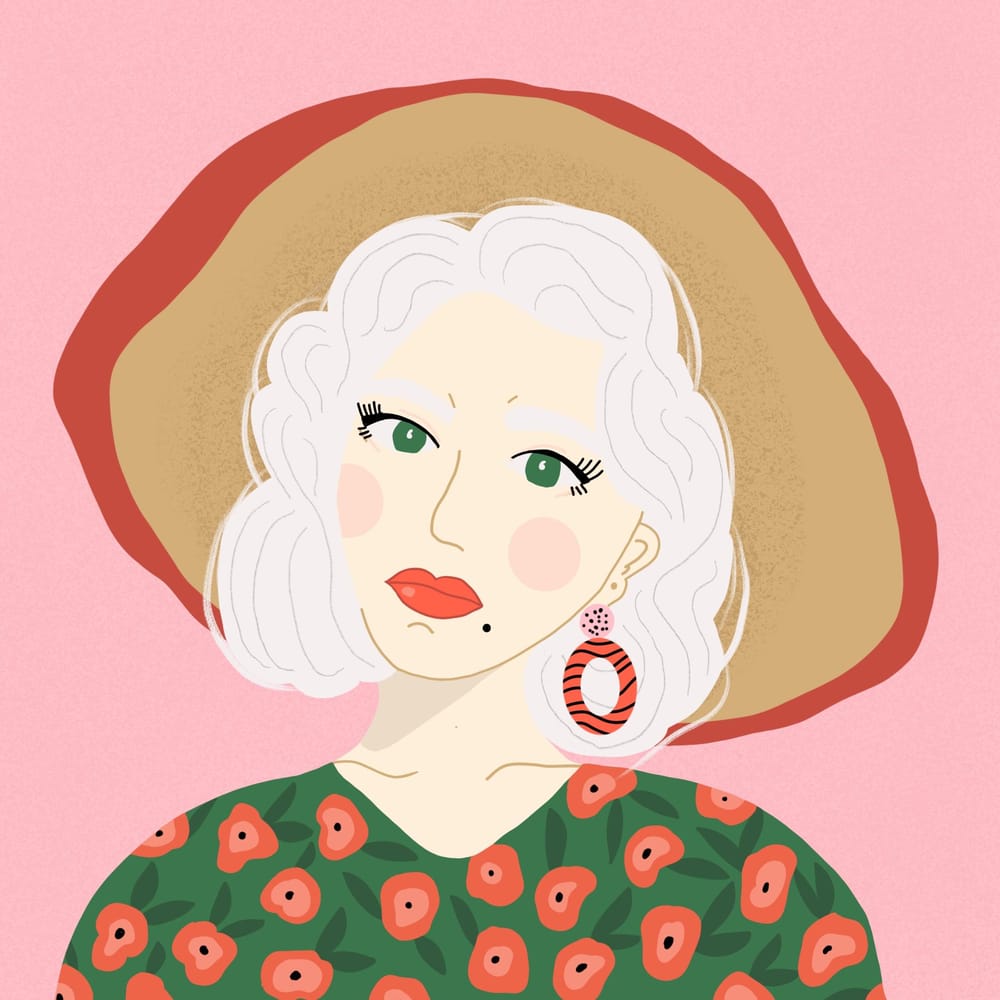 Girl wearing a hat | Skillshare Student Project