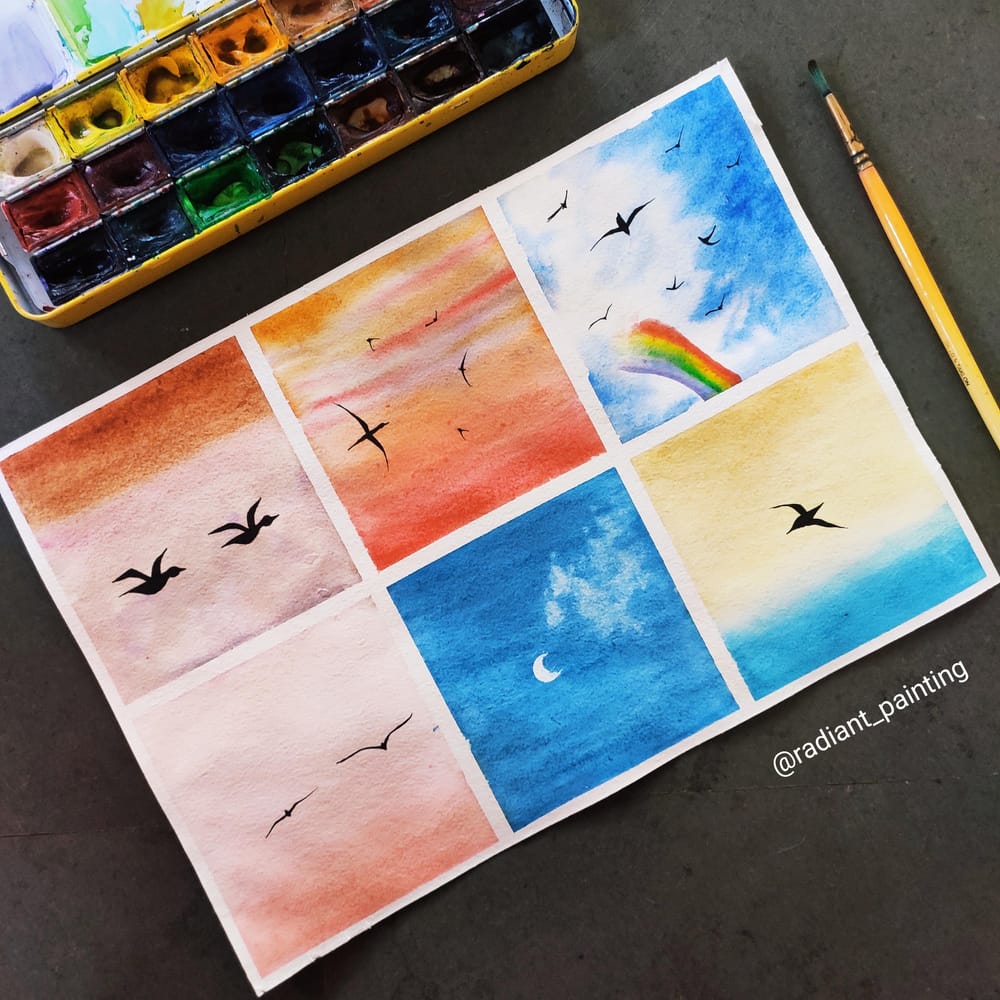 15 Days of Sky and Birds | Skillshare Student Project