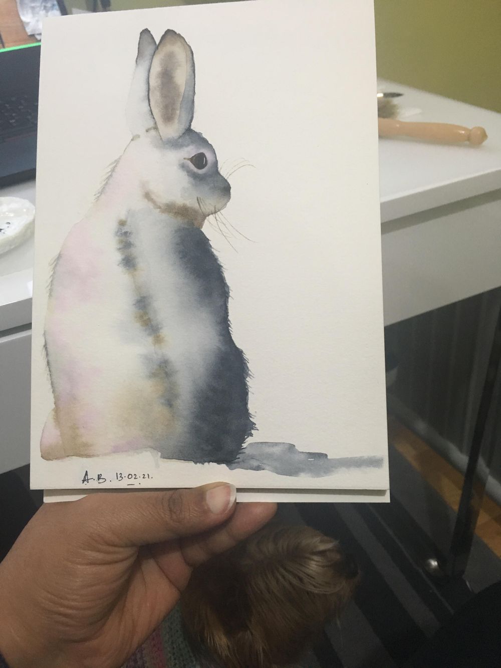 Snowy Hare | Skillshare Student Project