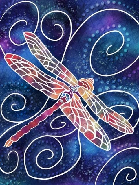 Beta fish and Dragonfly | Skillshare Student Project