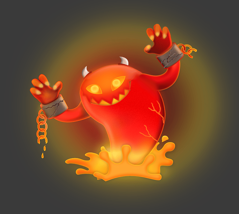 Magmischief creature | Skillshare Student Project