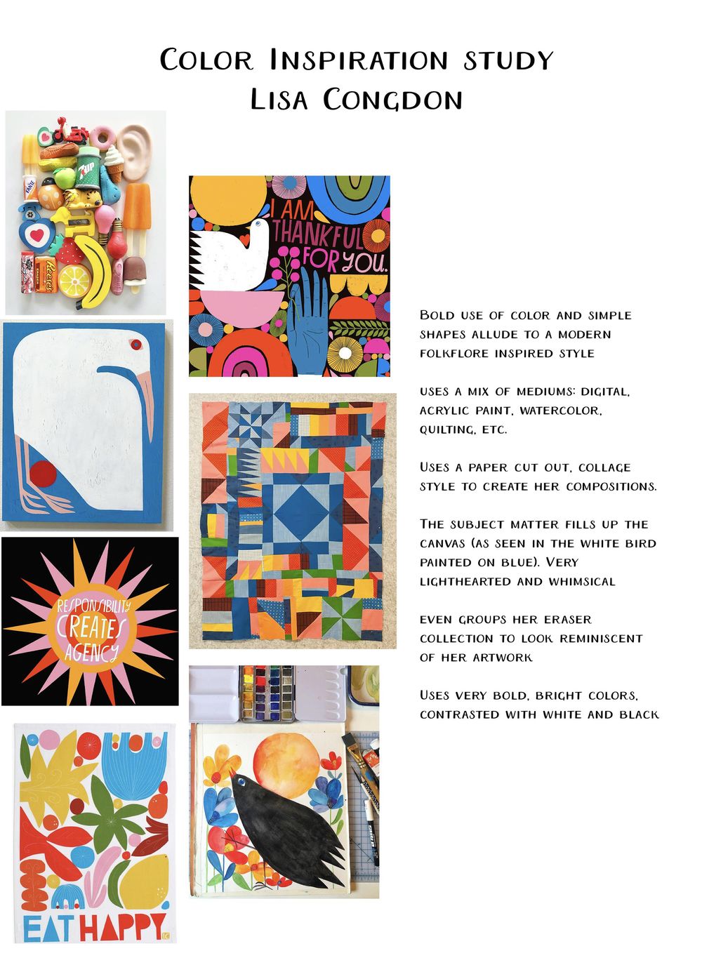 Color Palette Study | Skillshare Student Project