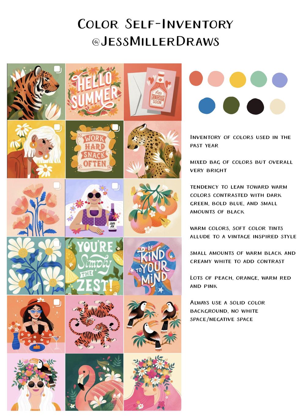 Color Palette Study | Skillshare Student Project
