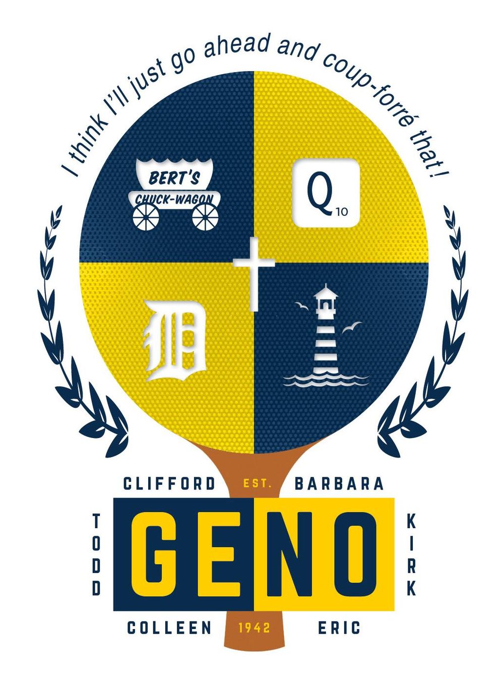 Geno Family Crest | Skillshare Student Project