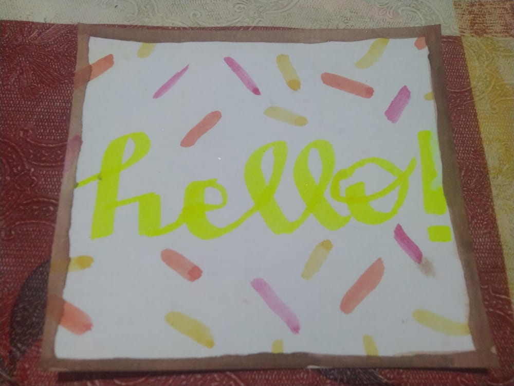 Marker calligraphy | Skillshare Student Project