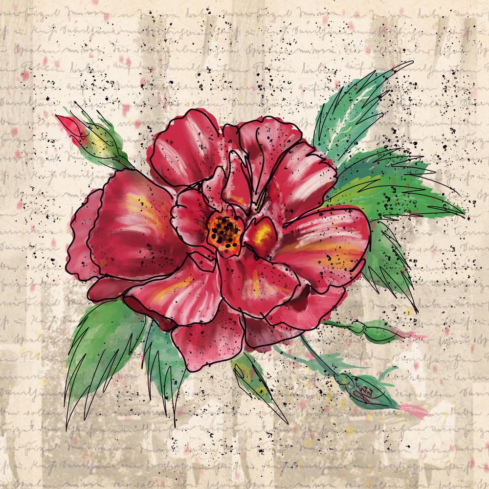 Digital rose | Skillshare Student Project