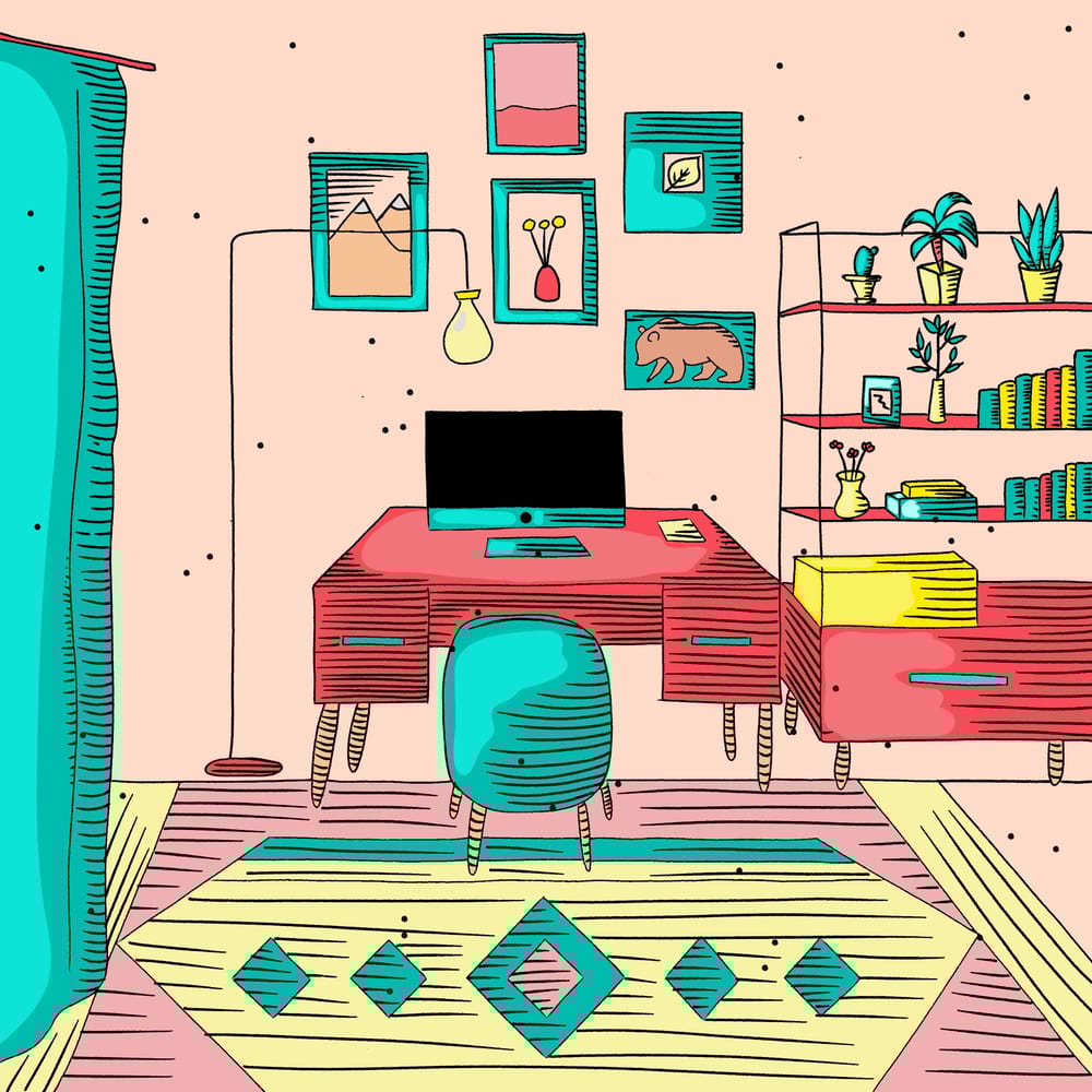 Ink Illustration Techniques in Procreate | Skillshare Student Project