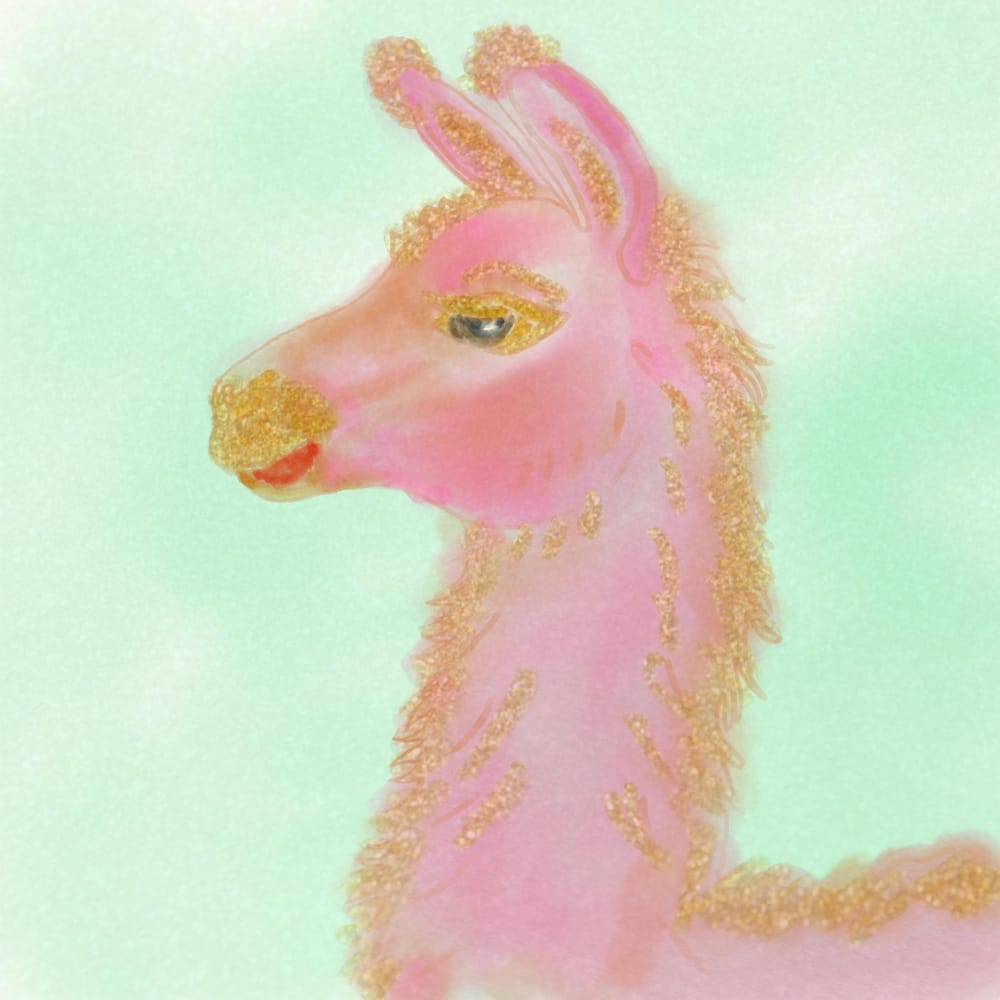 Princess Llama | Skillshare Student Project