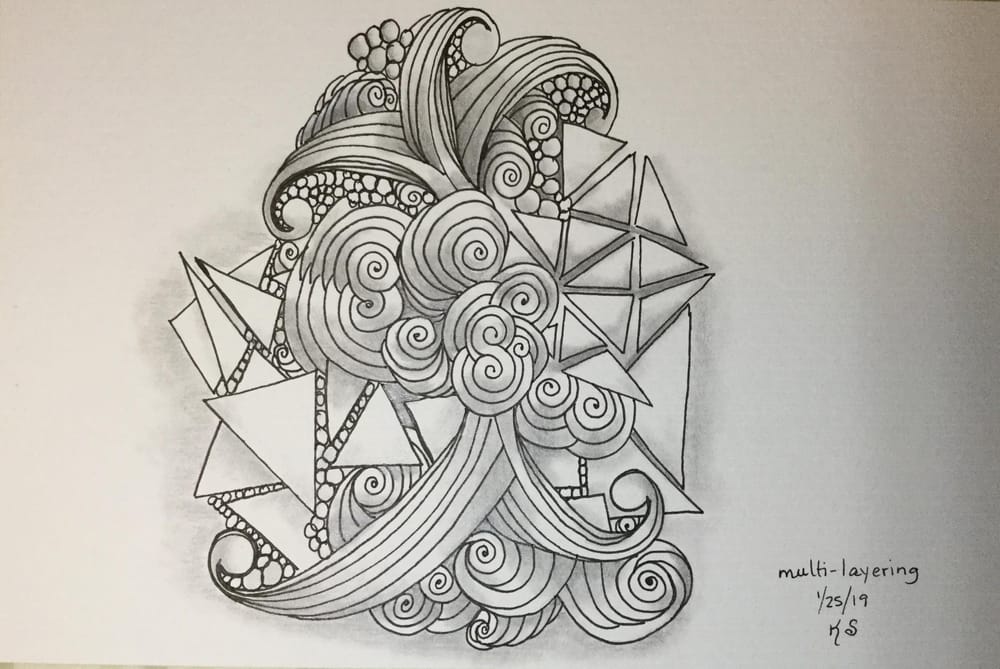 Shading Zentangle | Skillshare Student Project