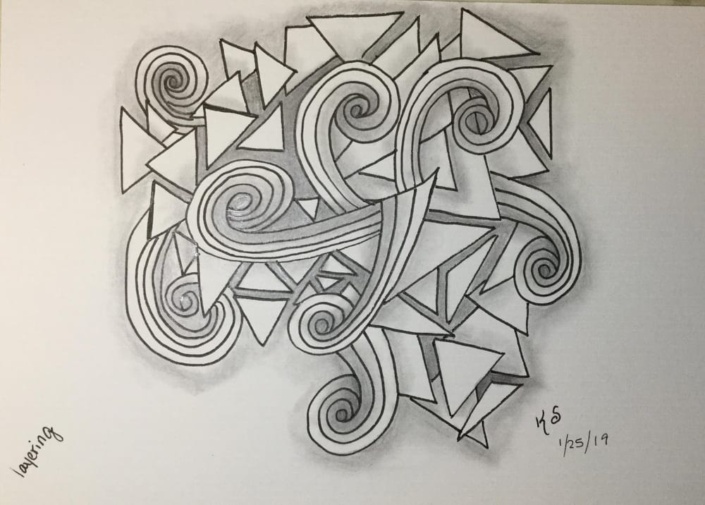 Shading Zentangle | Skillshare Student Project