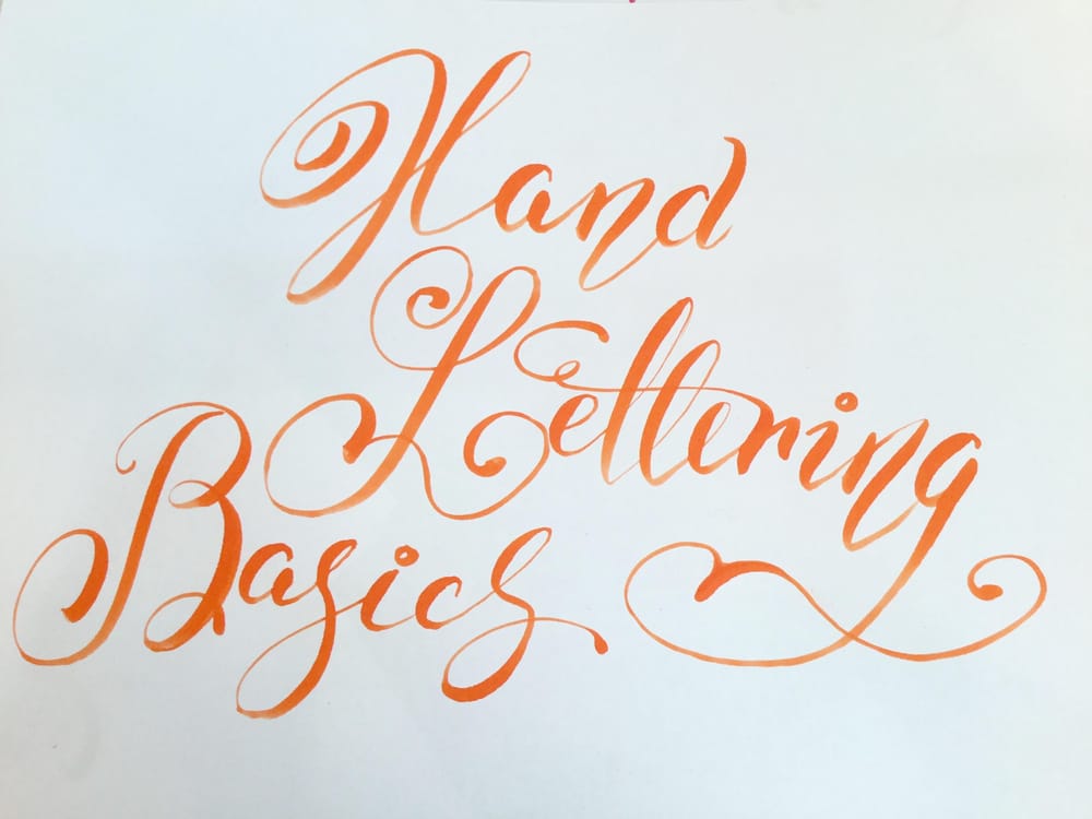 Hand-Lettering Basics | Skillshare Student Project