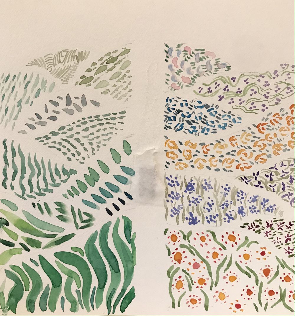 nature patterns | Skillshare Student Project