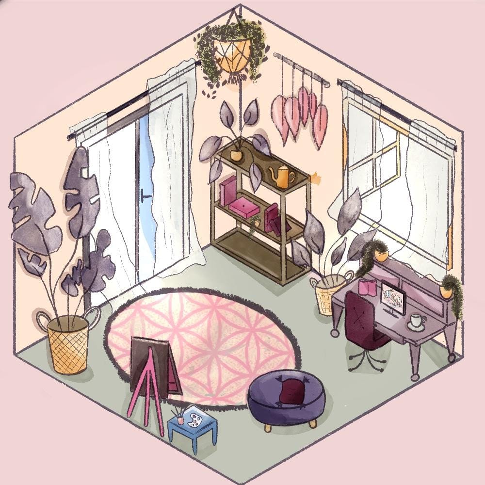 My happy place | Skillshare Student Project