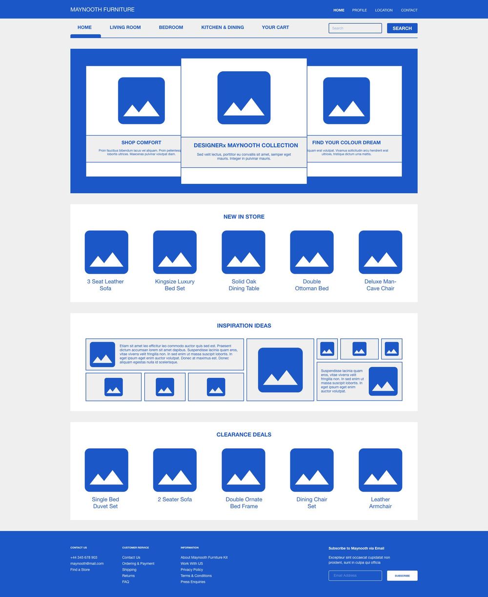 Class Project 01: Wireframes | Skillshare Student Project