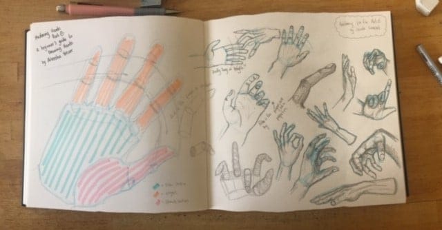 all the hands | Skillshare Student Project