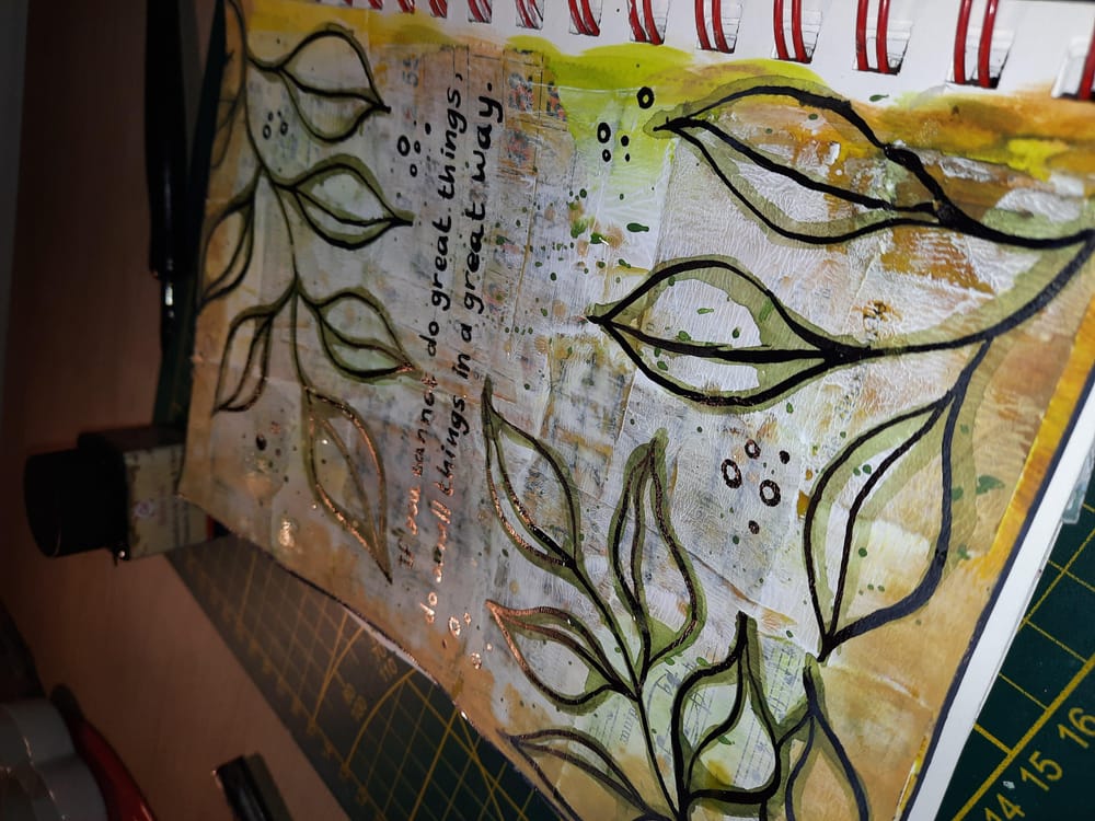 Daisy Doodles and Leafy Layers | Skillshare Student Project