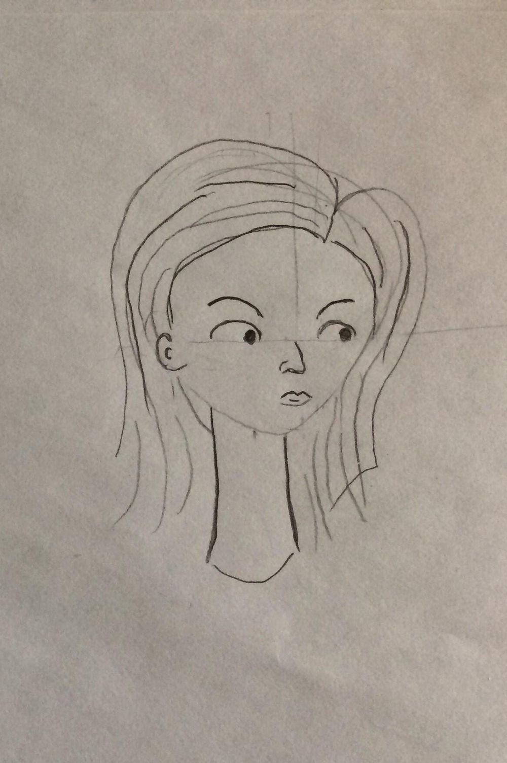 Character face illustration | Skillshare Student Project