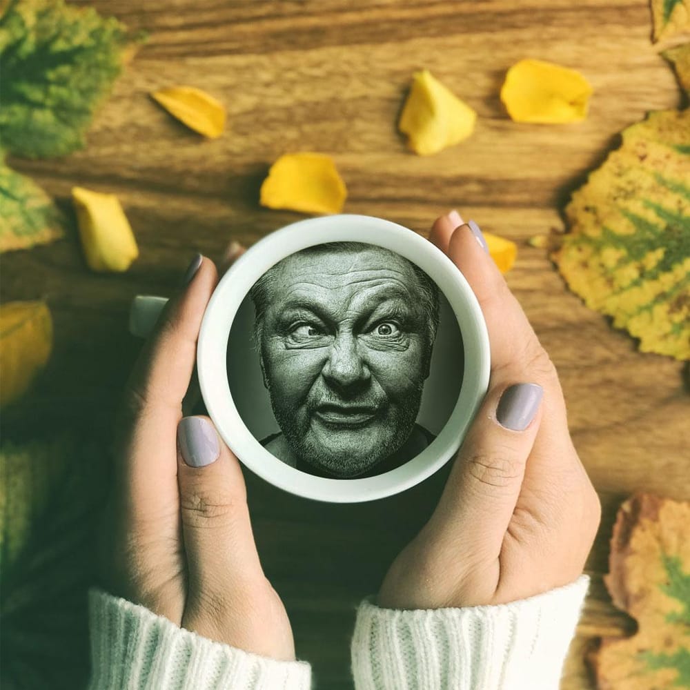 Face in a teacup | Skillshare Student Project