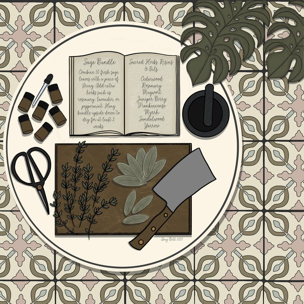 Flat lay Illustrations | Skillshare Student Project