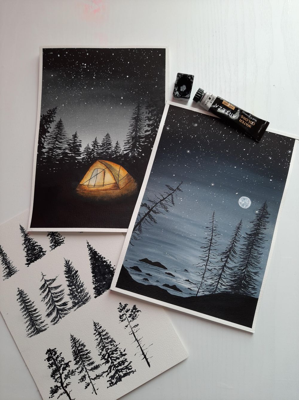 Pine trees | Skillshare Student Project