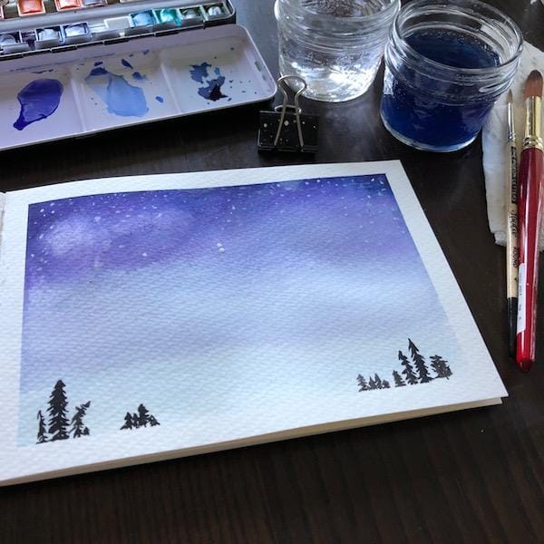 Starry Night | Skillshare Student Project