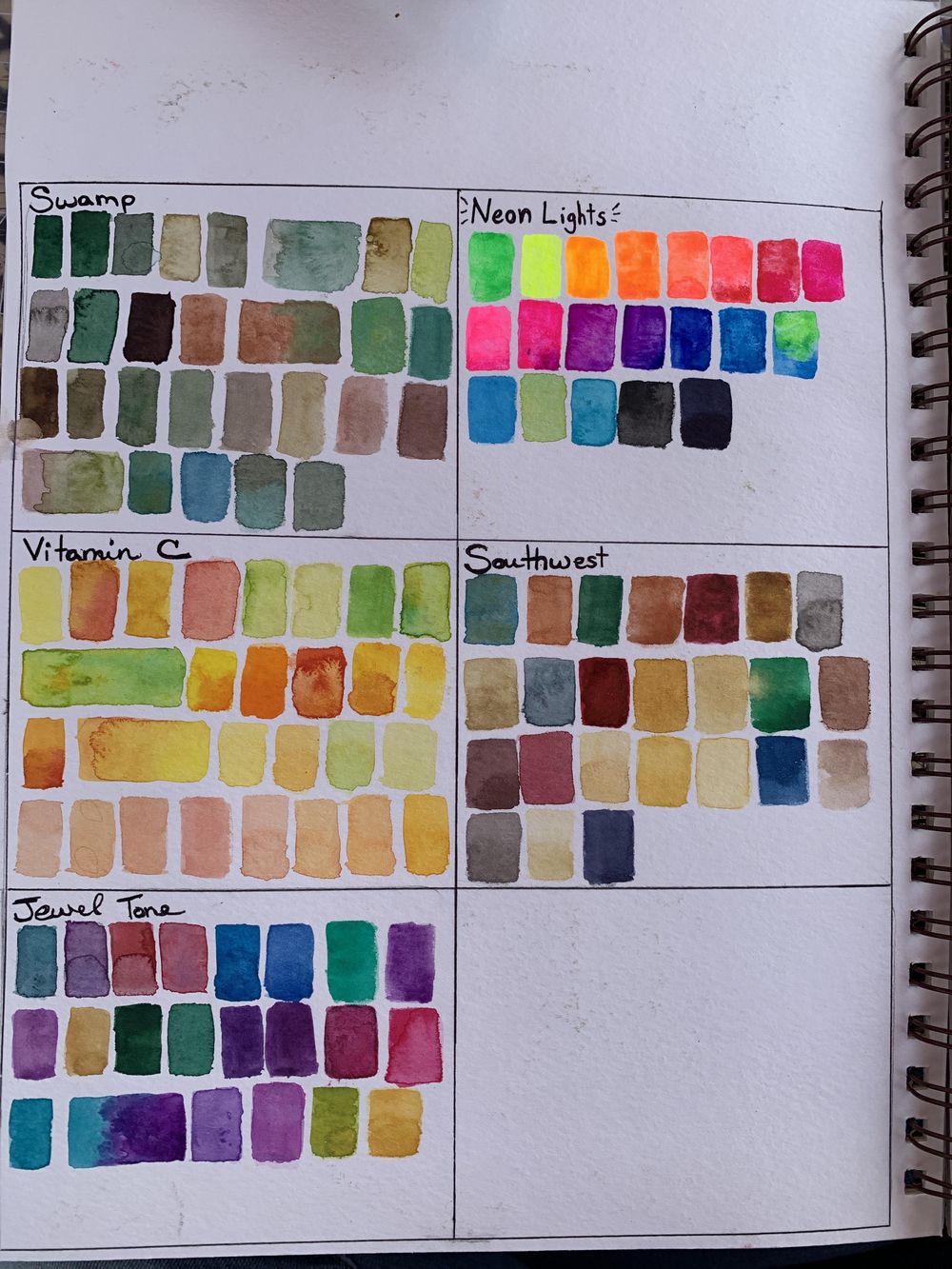 Color- mixing and finding your color identity | Skillshare Student Project