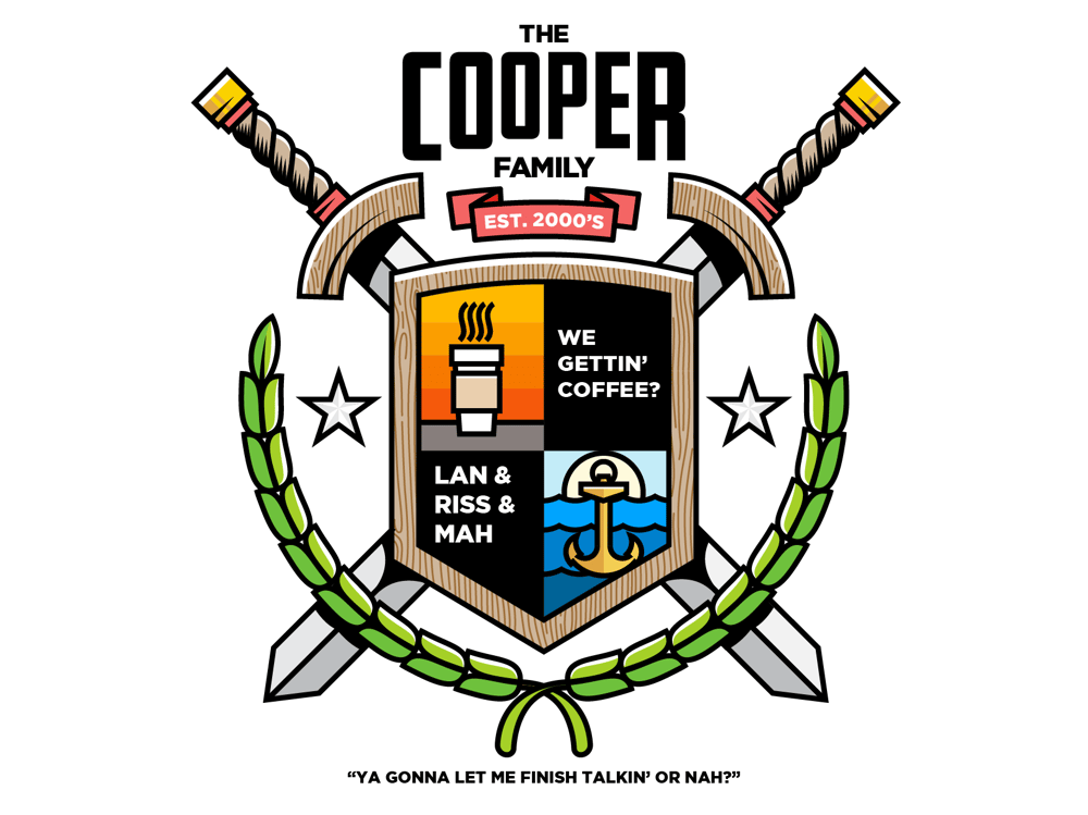Cooper Family Crest | Skillshare Student Project