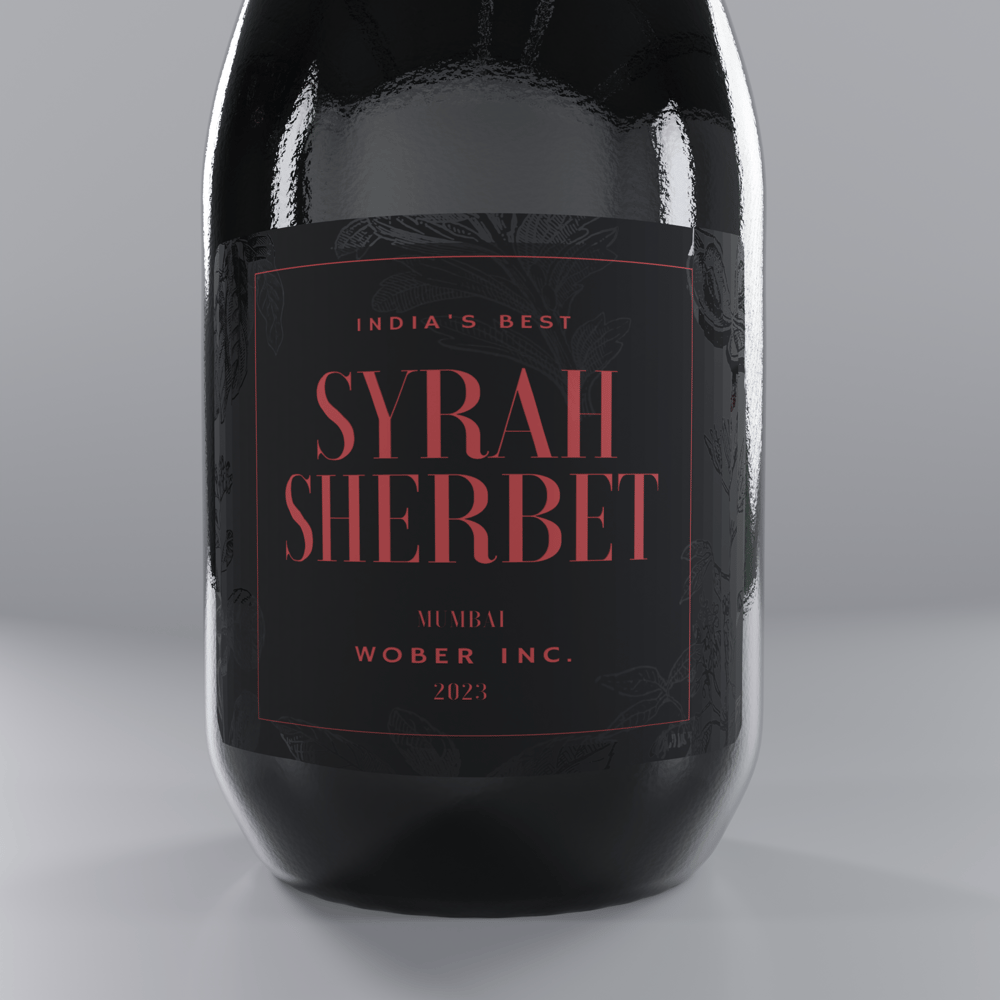 Wine bottle Render Results | Skillshare Student Project