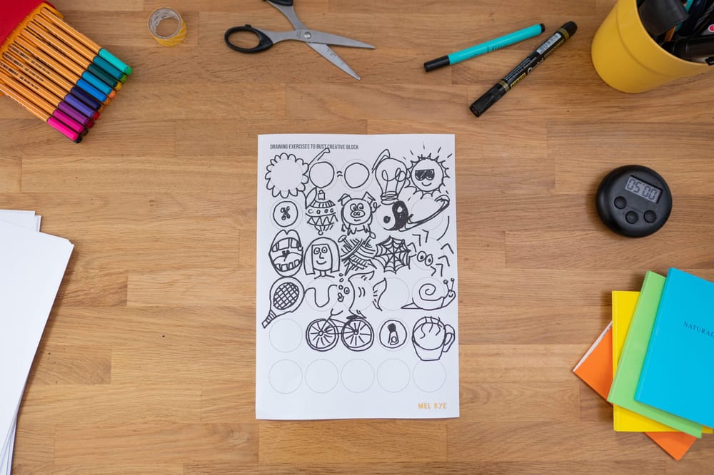 Drawing Exercises To Bust Creator's Block | Skillshare Student Project