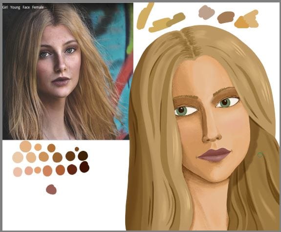 Portrait Painting | Skillshare Student Project