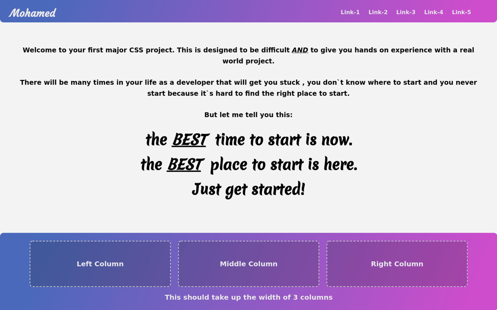 class mini projects | Skillshare Student Project