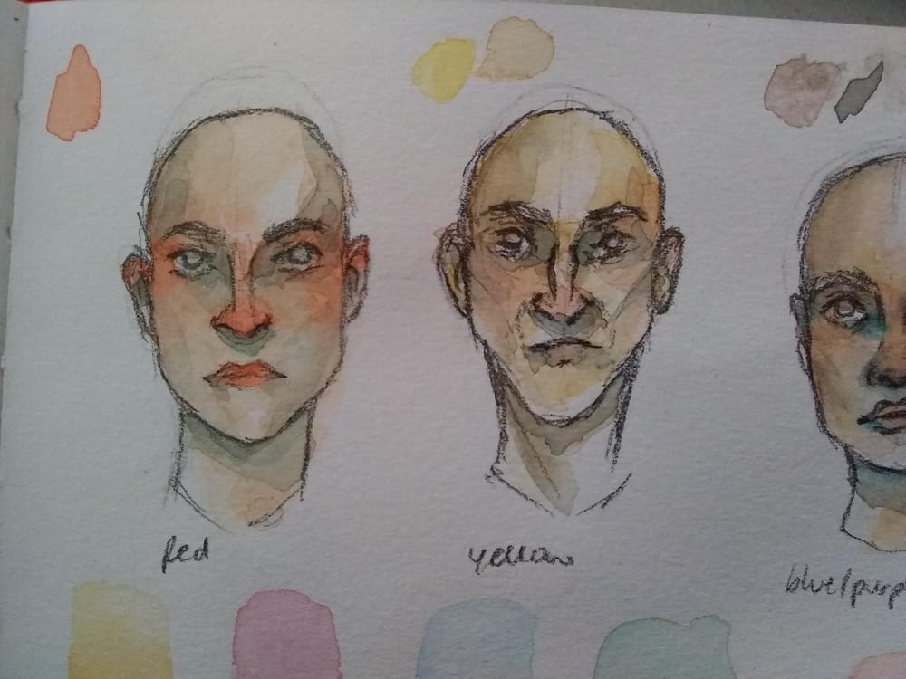 Rainbow Skin Studies | Skillshare Student Project