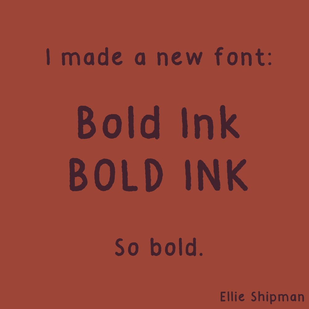 Three new fonts | Skillshare Student Project