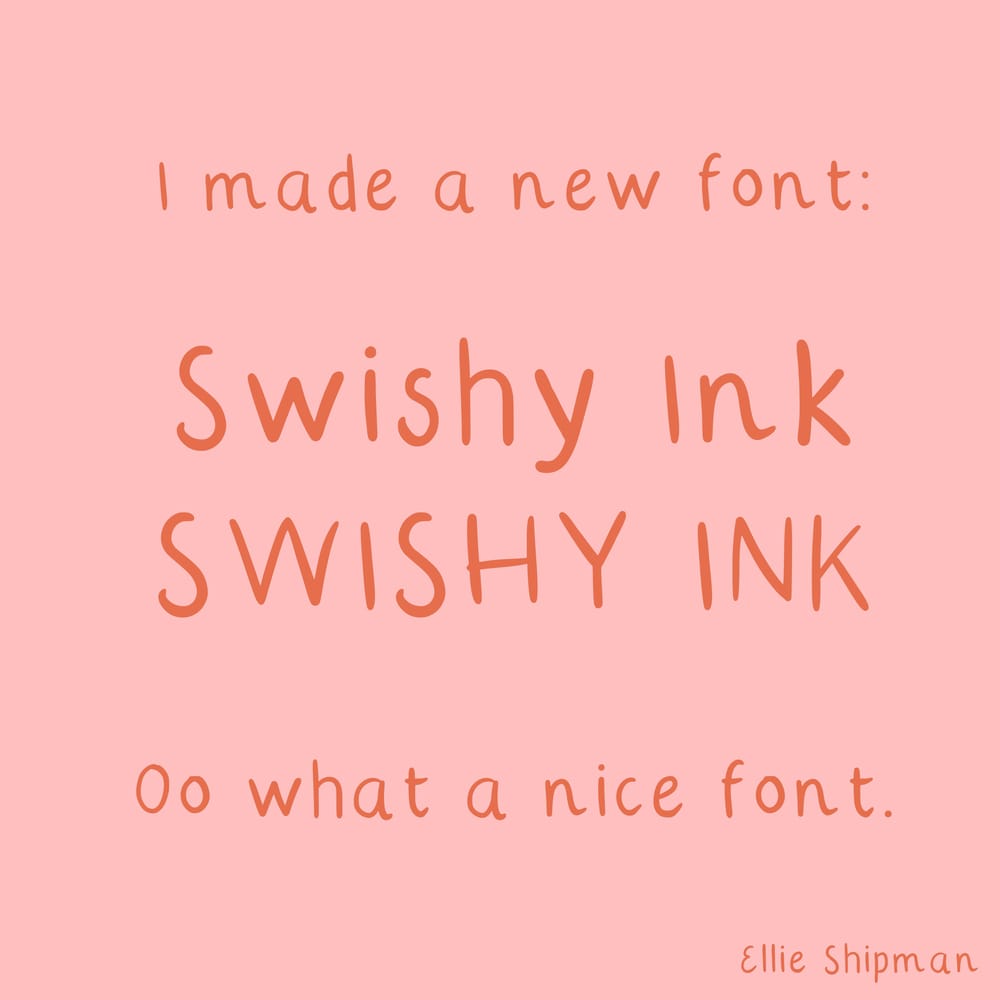 Three new fonts | Skillshare Student Project