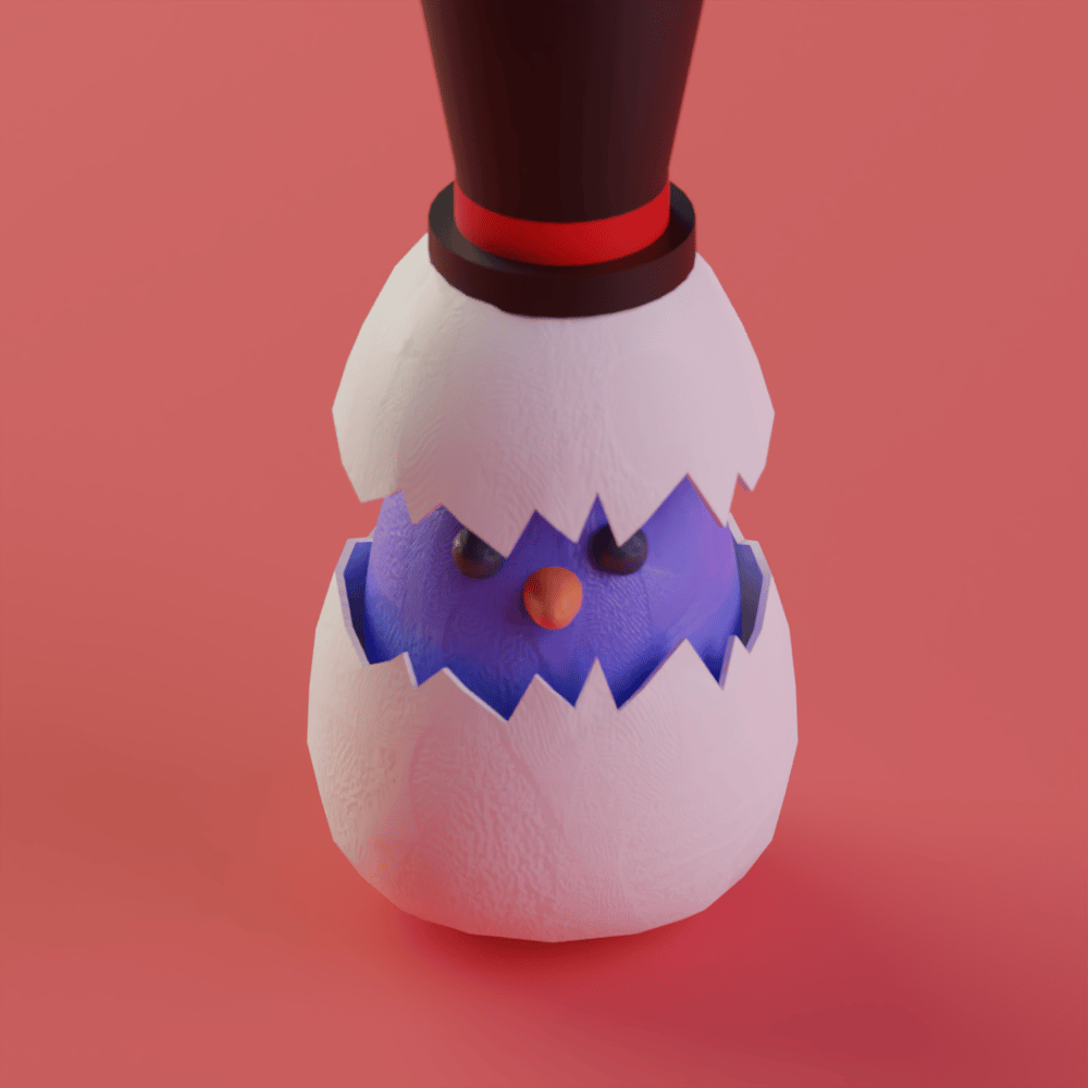 Chicken in hat | Skillshare Student Project