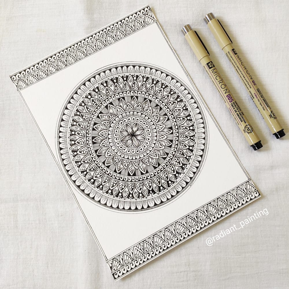 Mandala - Basic to Advance | Skillshare Student Project
