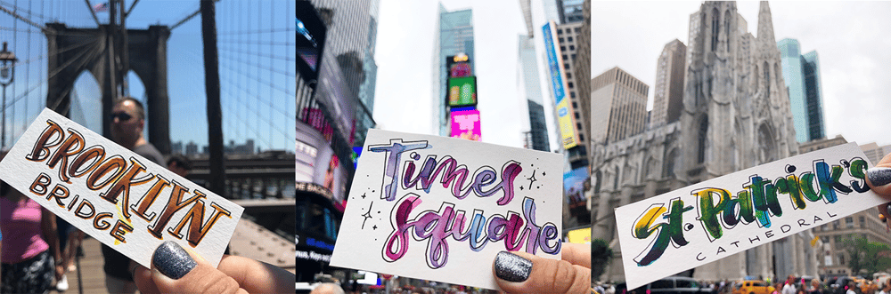 Offset Lettering | Skillshare Student Project