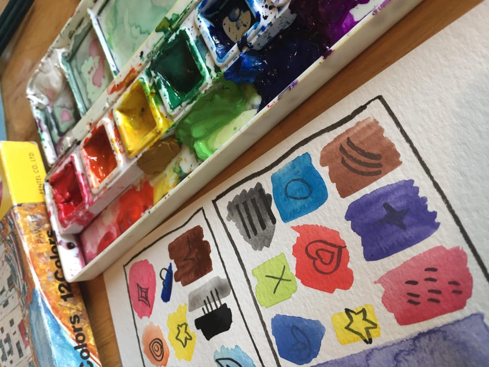 Watercolor Paints - cheap sets | Skillshare Student Project