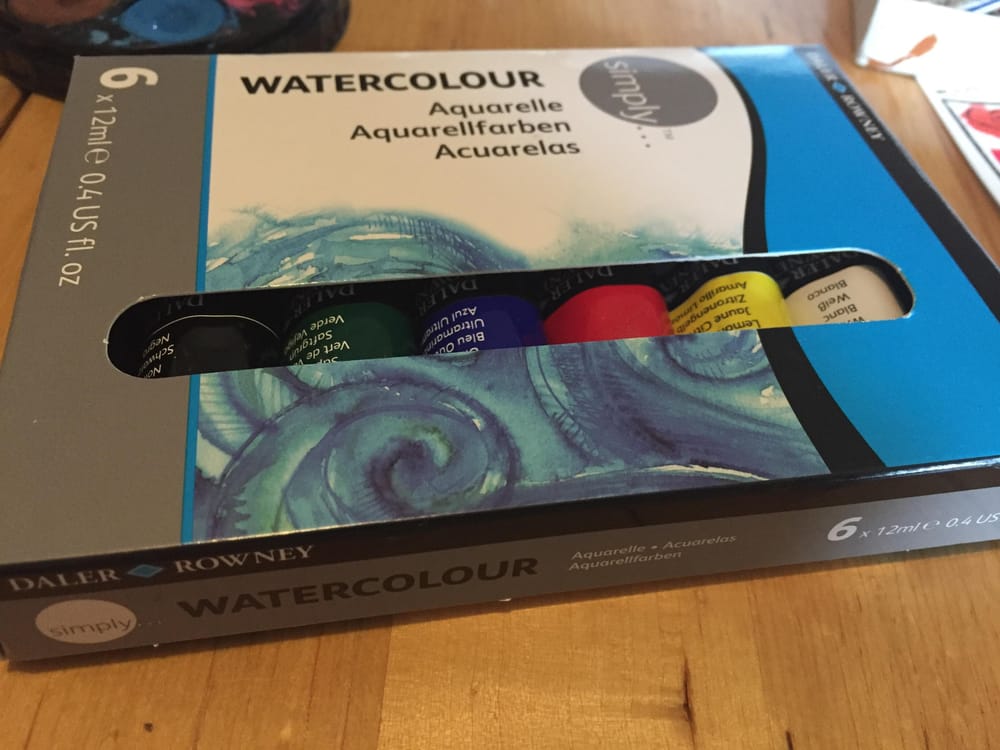 Watercolor Paints - cheap sets | Skillshare Student Project