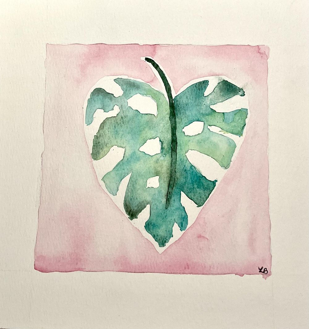 Monstera Leaf | Skillshare Student Project