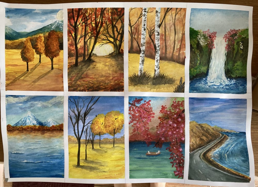 Four seasons | Skillshare Student Project