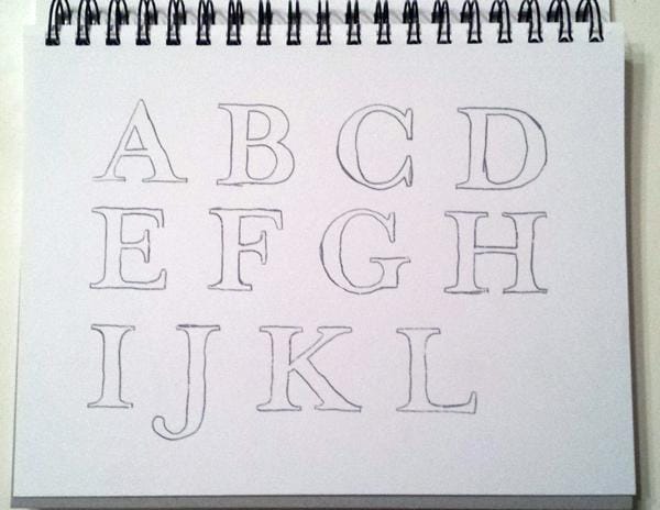 (completed) Mrs. Eaves Bold letters | Skillshare Student Project