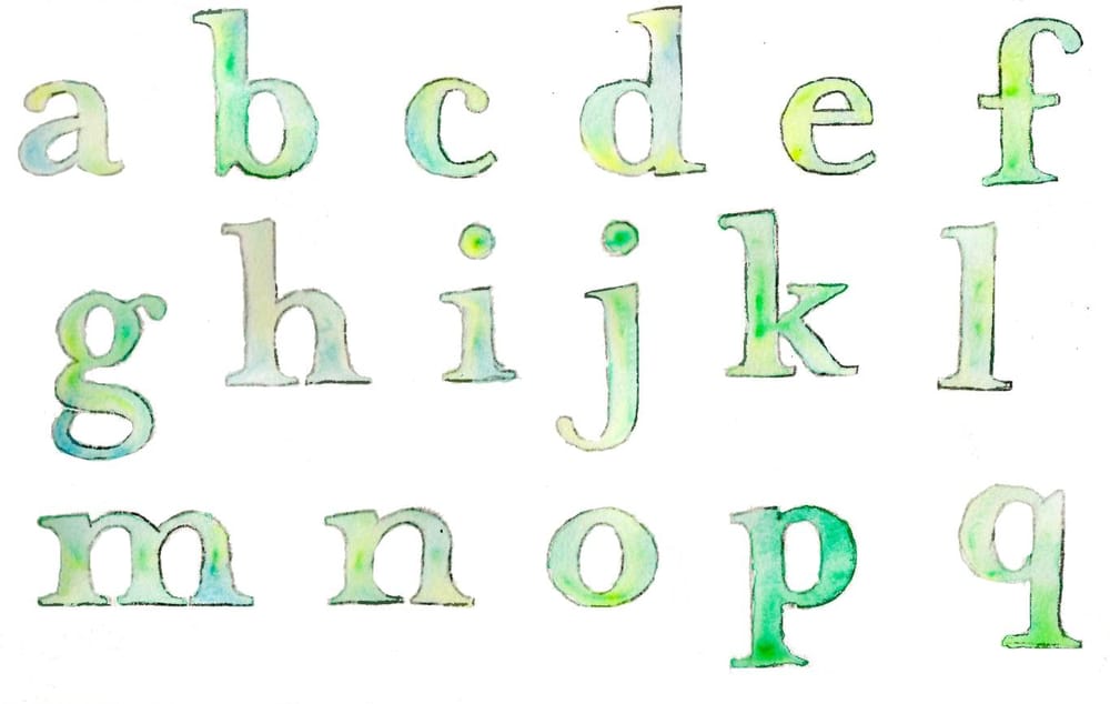 (completed) Mrs. Eaves Bold letters | Skillshare Student Project