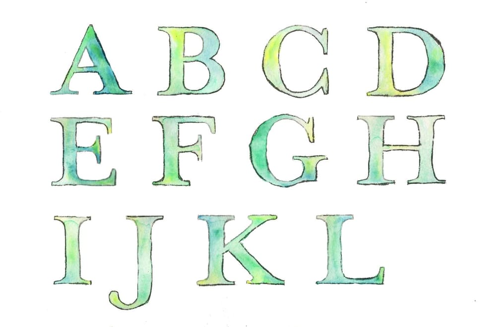 (completed) Mrs. Eaves Bold letters | Skillshare Student Project